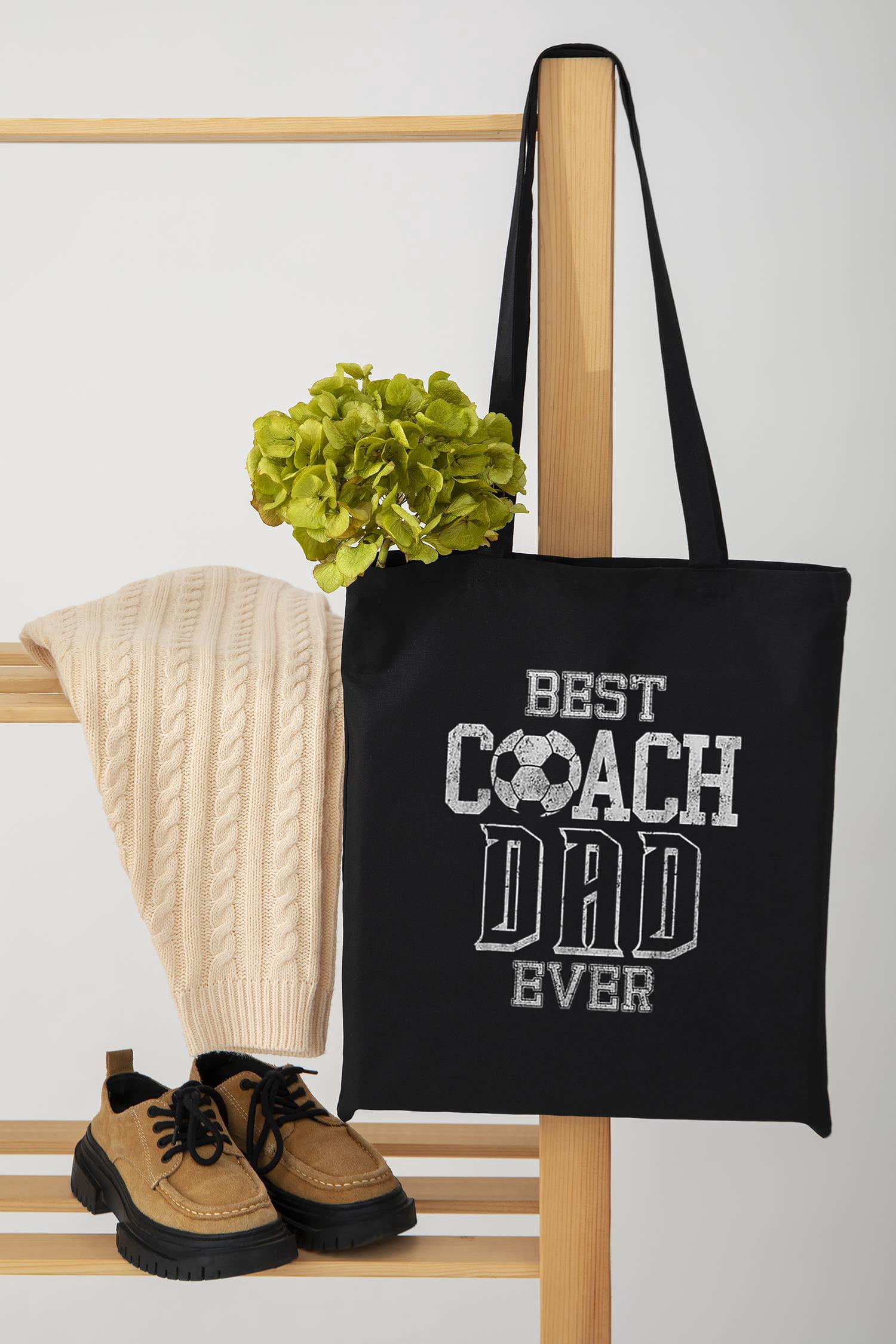 Best Coach Dad Ever Soccer Daddy Papa Father's Day Sports Fan Team ...