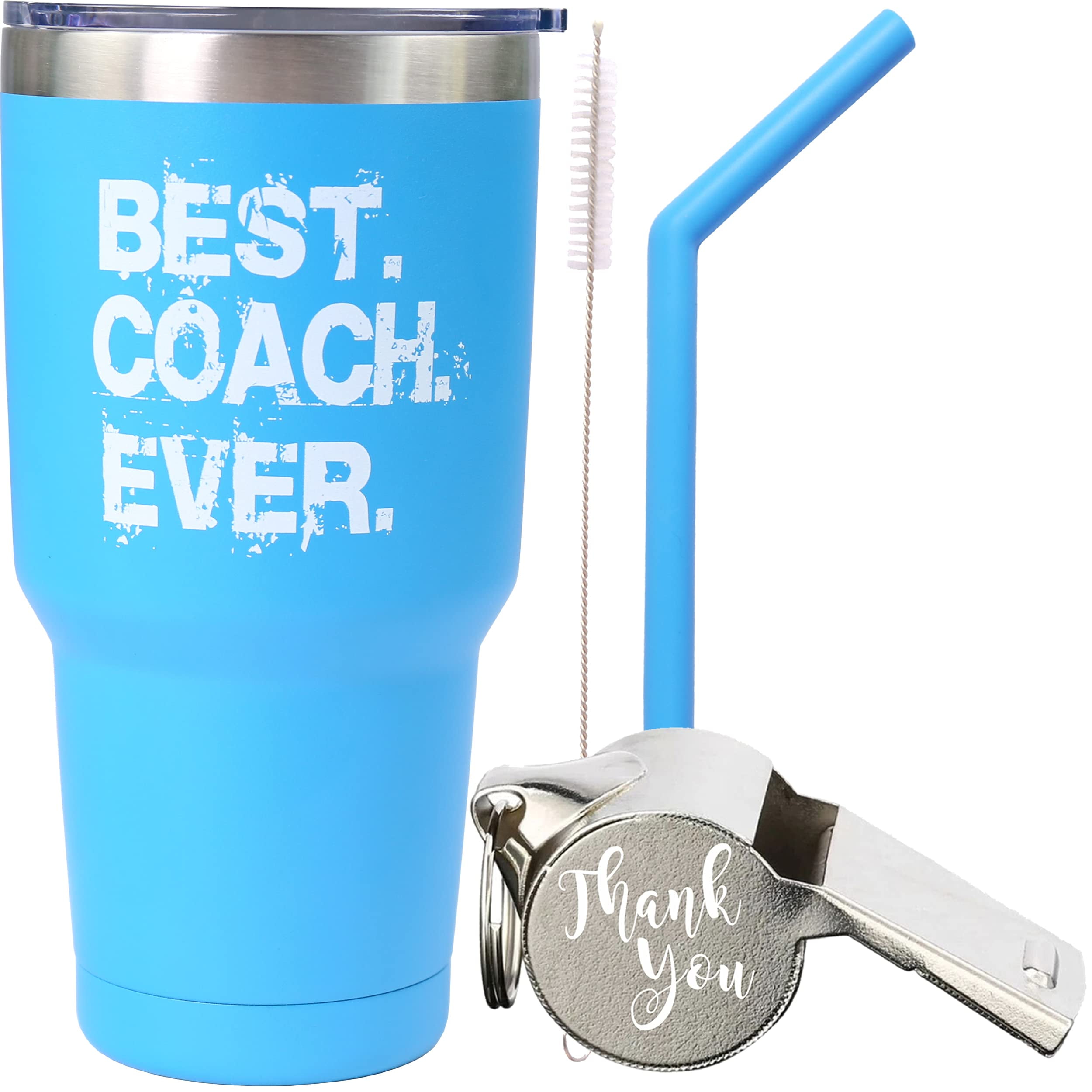 DoraDreamDeko Coach Appreciation Gift Set, Stainless Tumbler, Whistle ...