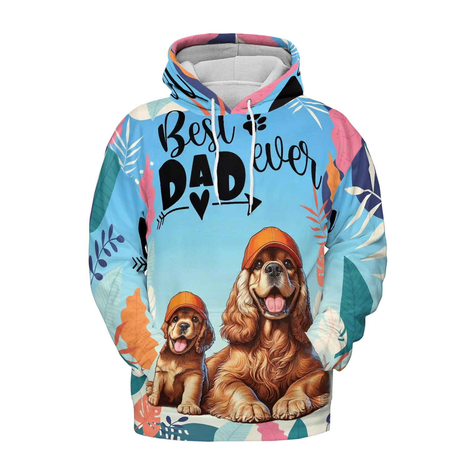 Best Cocker Spaniel Dad Ever Happy Father's Day All Over Print 3D ...