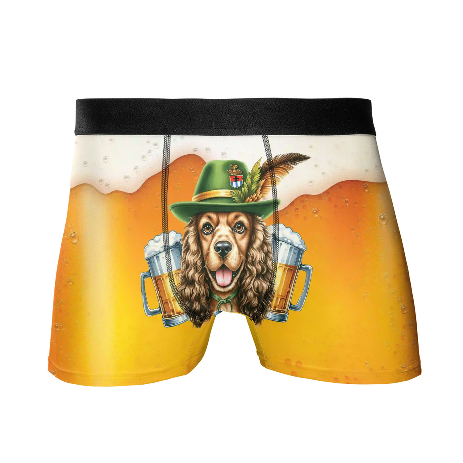 Best Cocker Spaniel Dad Proud Beer Lover Happy Oktoberfest All Over ...