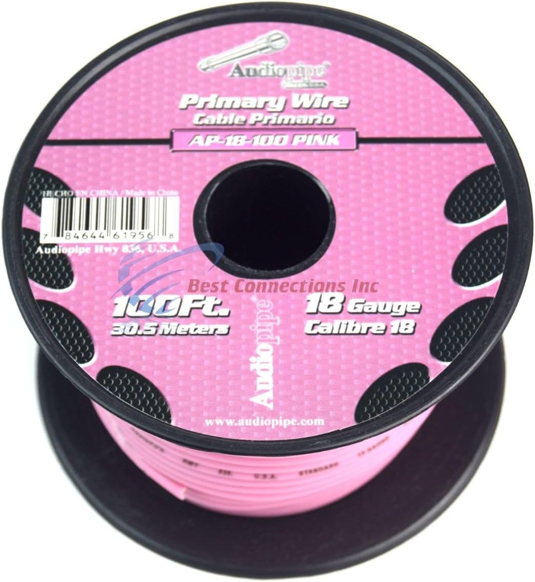 Best Connections Copper Clad Stranded Cable Car Audio Primary Wire (18 ...