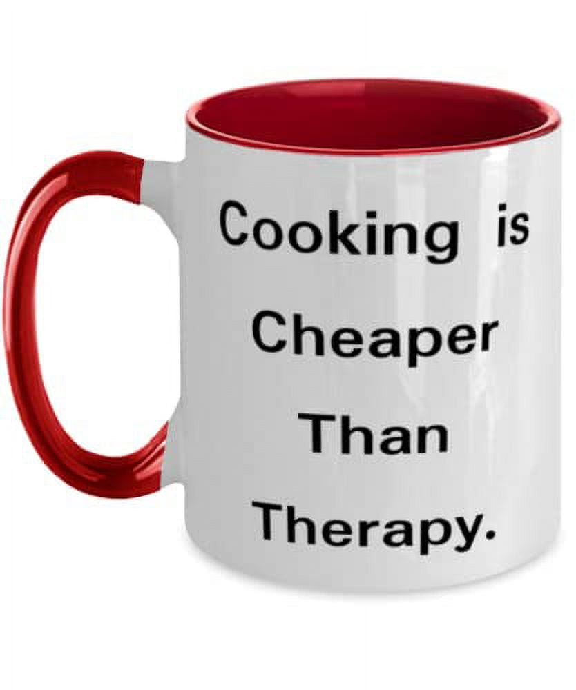 Best Cooking Gifts, Cooking is Cheaper Than Therapy, Useful Birthday ...