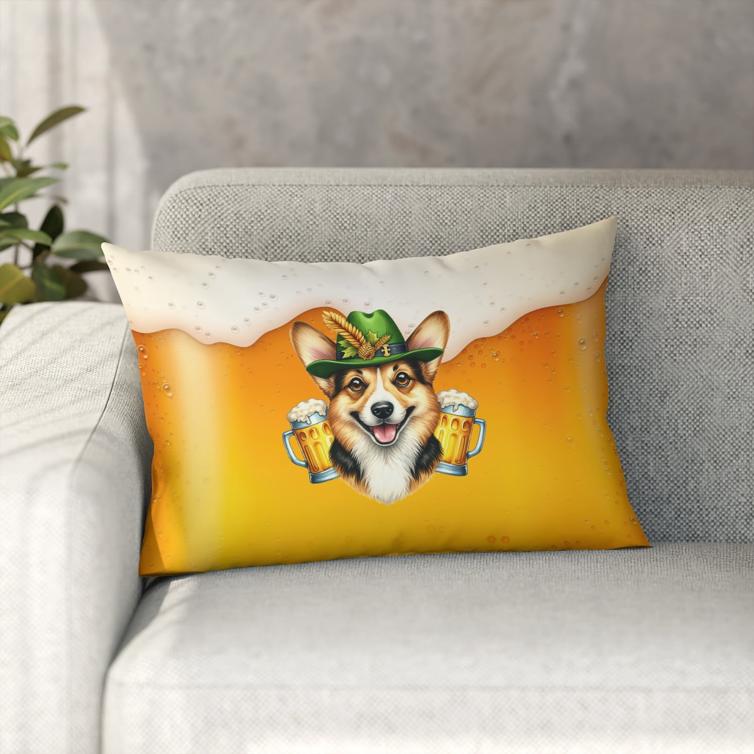 Best Corgi Dad Proud Beer Lover Happy Oktoberfest Pillowcase Double ...