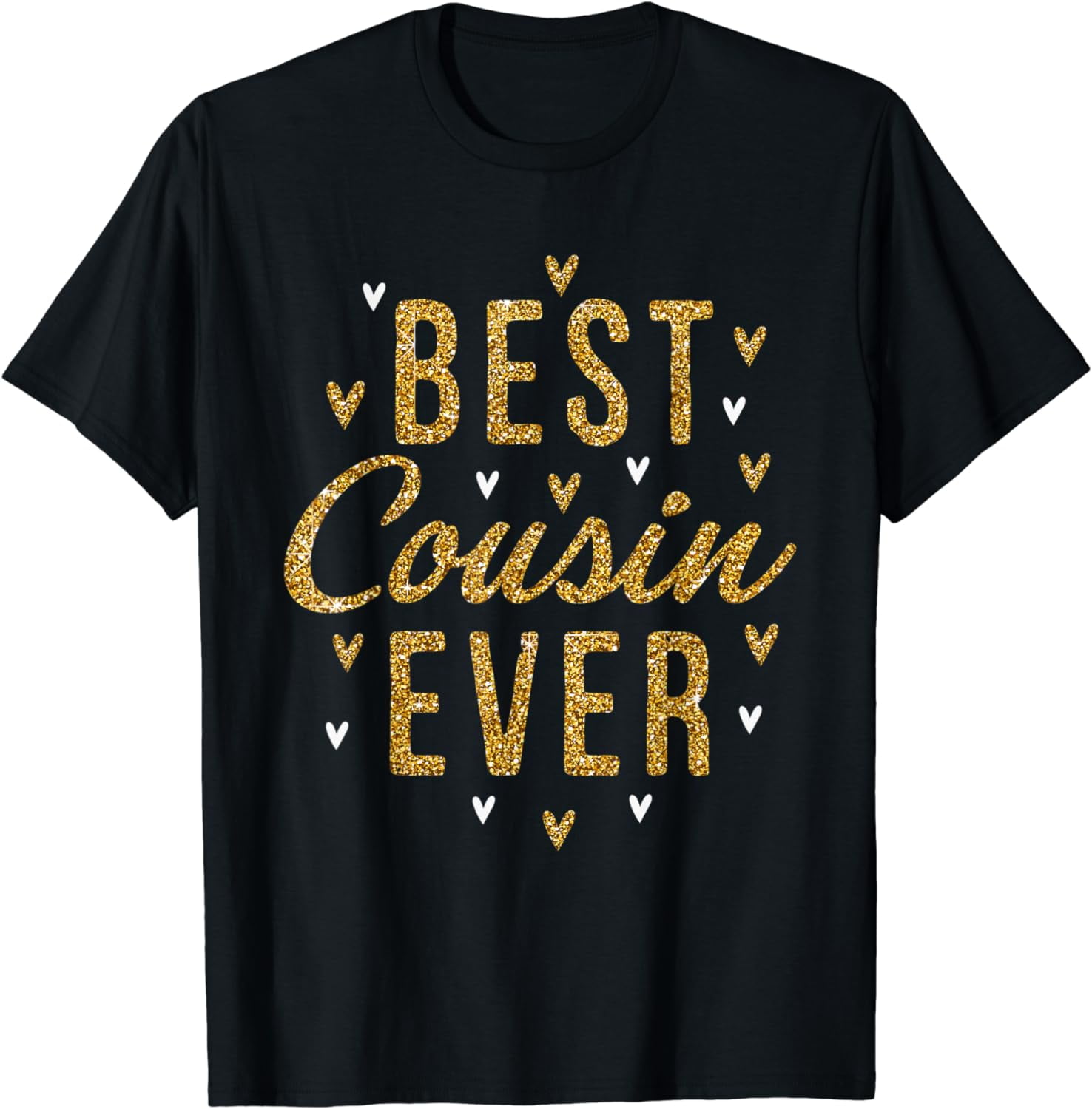 Best Cousin Ever Gifts Cute Love Heart Print T-Shirt - Walmart.com