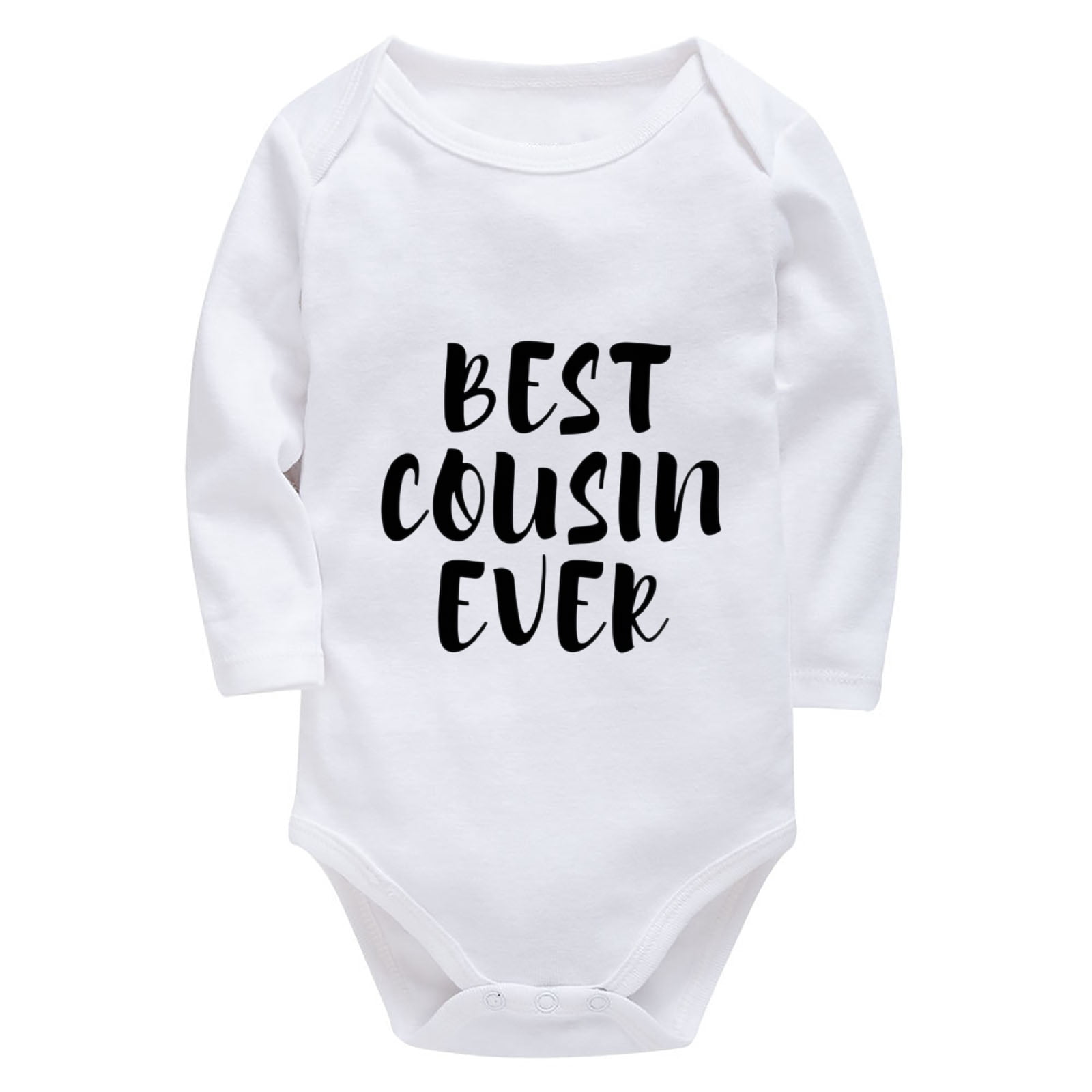 Best Cousin Ever Newborn Boy Going Home Outfit Long Sleeve Baby Boy ...