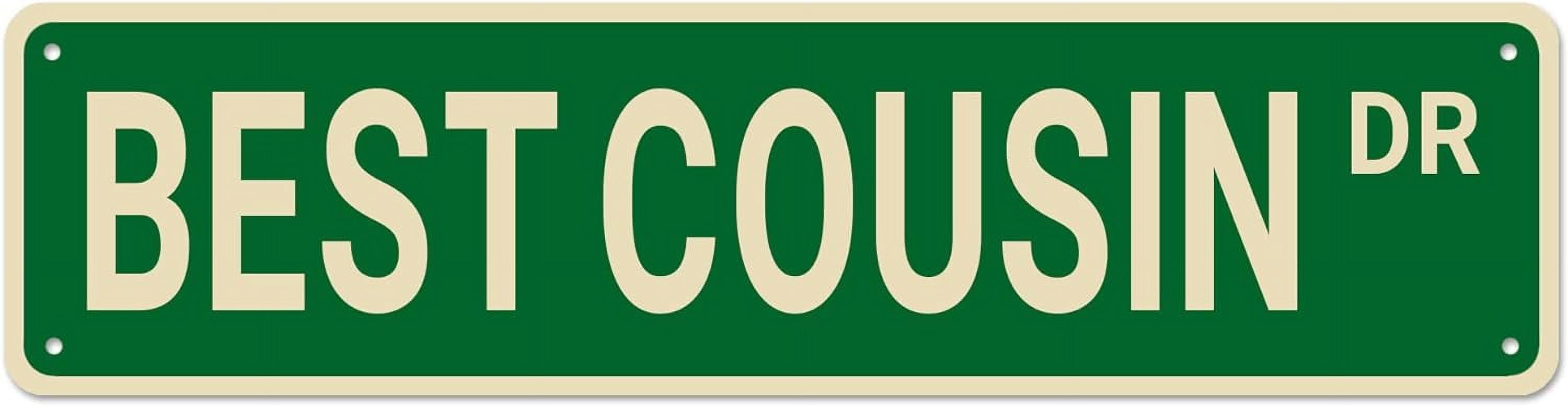 Best Cousin Street Signs, Cousin Decor Cousin Sign Cousin Gift, Wall ...