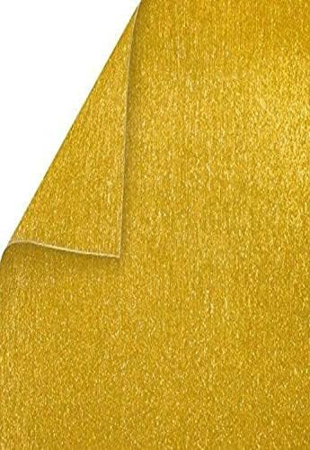Best Creation 15 Piece Double-Sided Brushed Metal Cardstock Paper, Gold ...