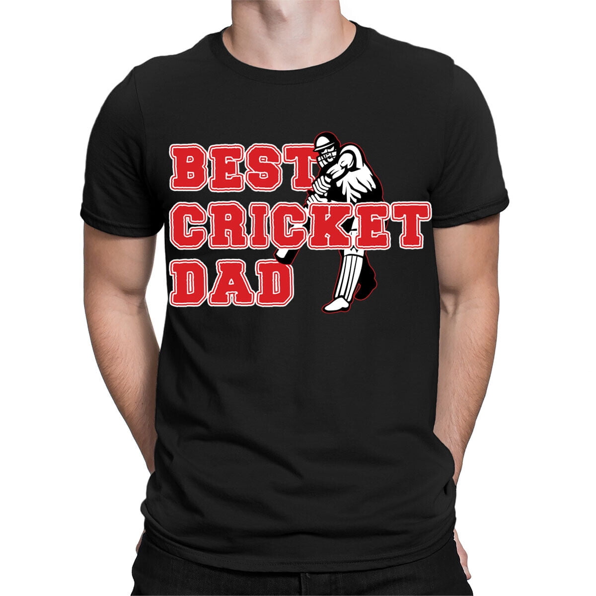 Best Cricket Dad Cricketer Fathers Day Gift Idea For Dad Him Mens T ...