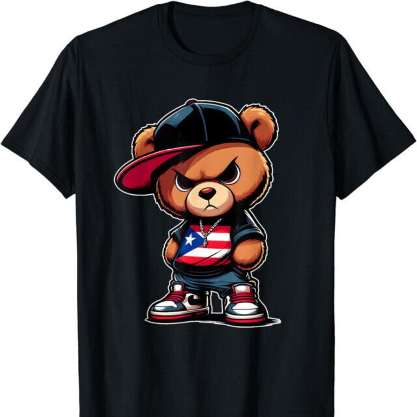 Best Cute Teddy Bear Puerto Rico Flag Shirt Boricua Puerto Rican T ...