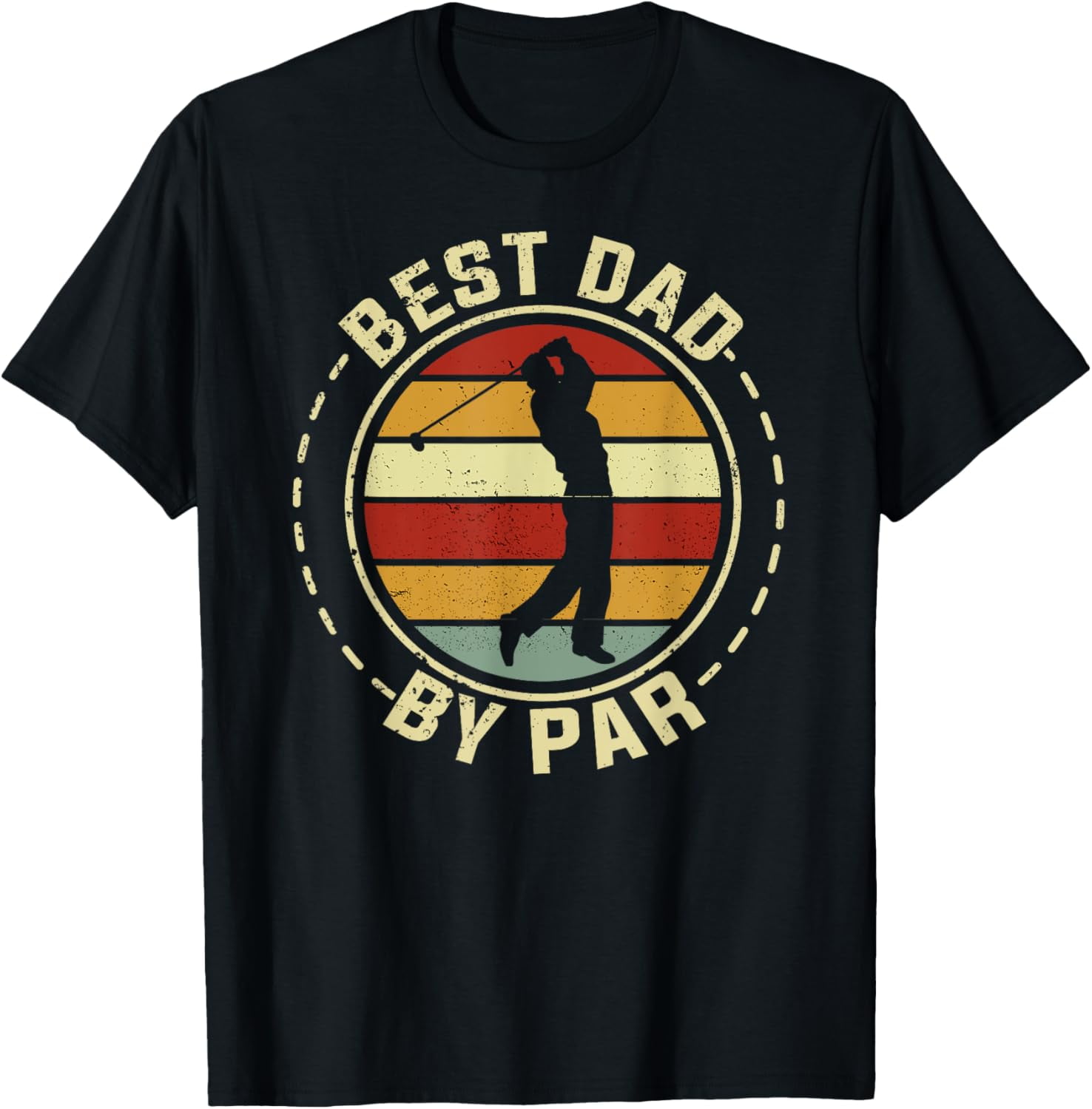 Best Dad By Par Golf Golfer Father's Day Daddy Father Papa Funny ...