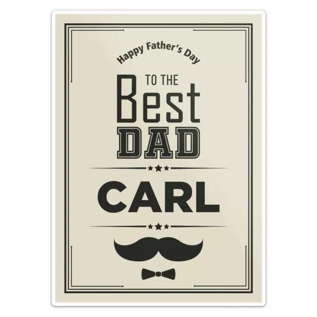 Best Dad Carl Father'S Day Sticker Phone Decal Water Bottle Stickers ...