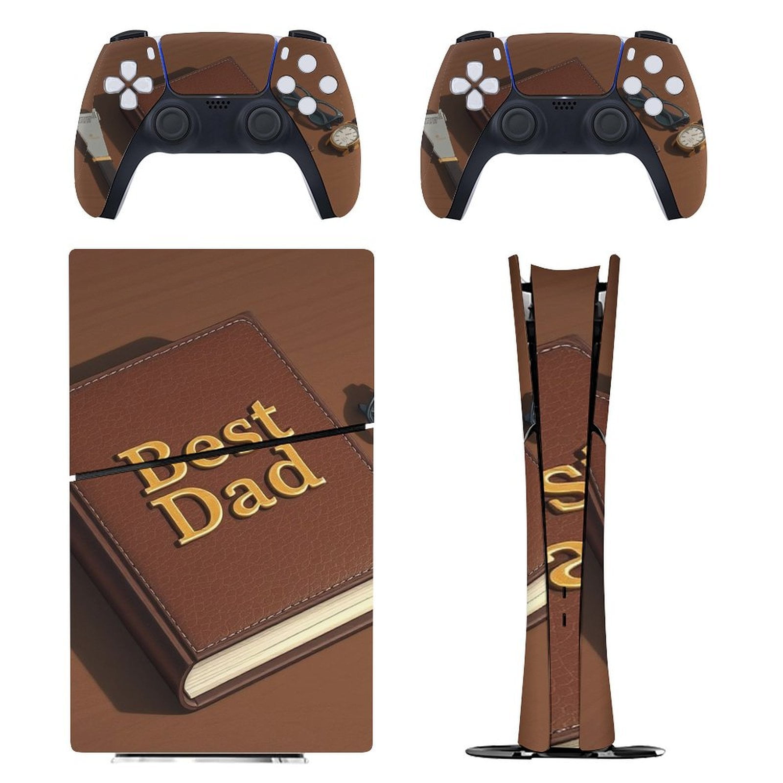 Best Dad Console Skin Bundle for PS5 Pro Slim Disc & Digital / PS4 ...