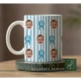 Best Dad Ever Baby Photo Mug Personalized Gift For Dad, Bekilab Ceramic ...