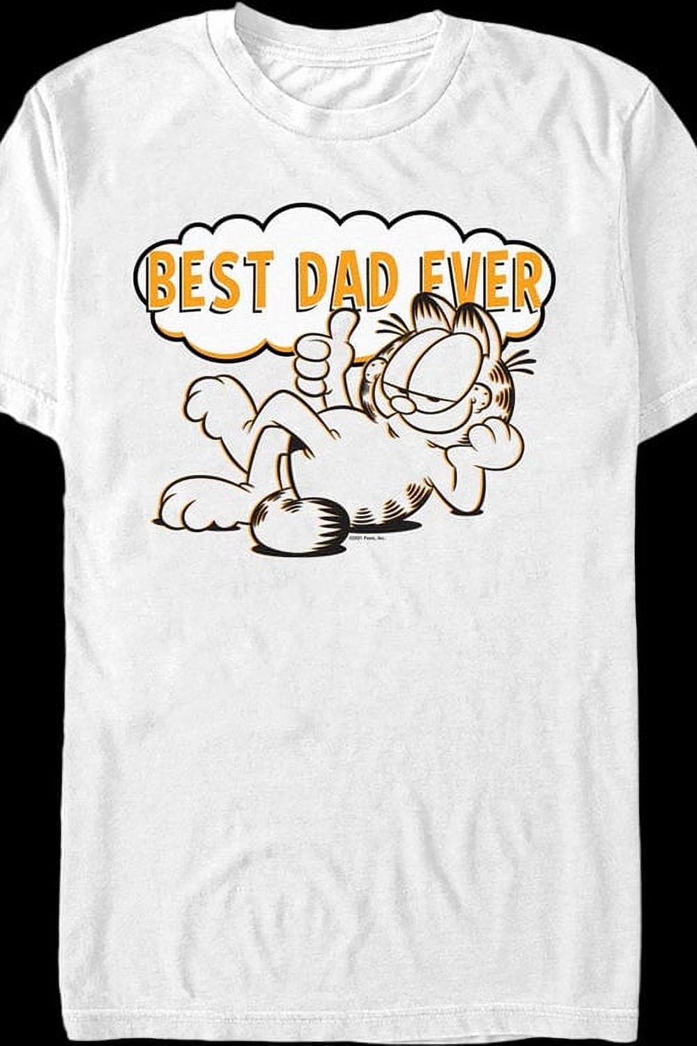 Best Dad Ever Garfield T-Shirt - Walmart.com