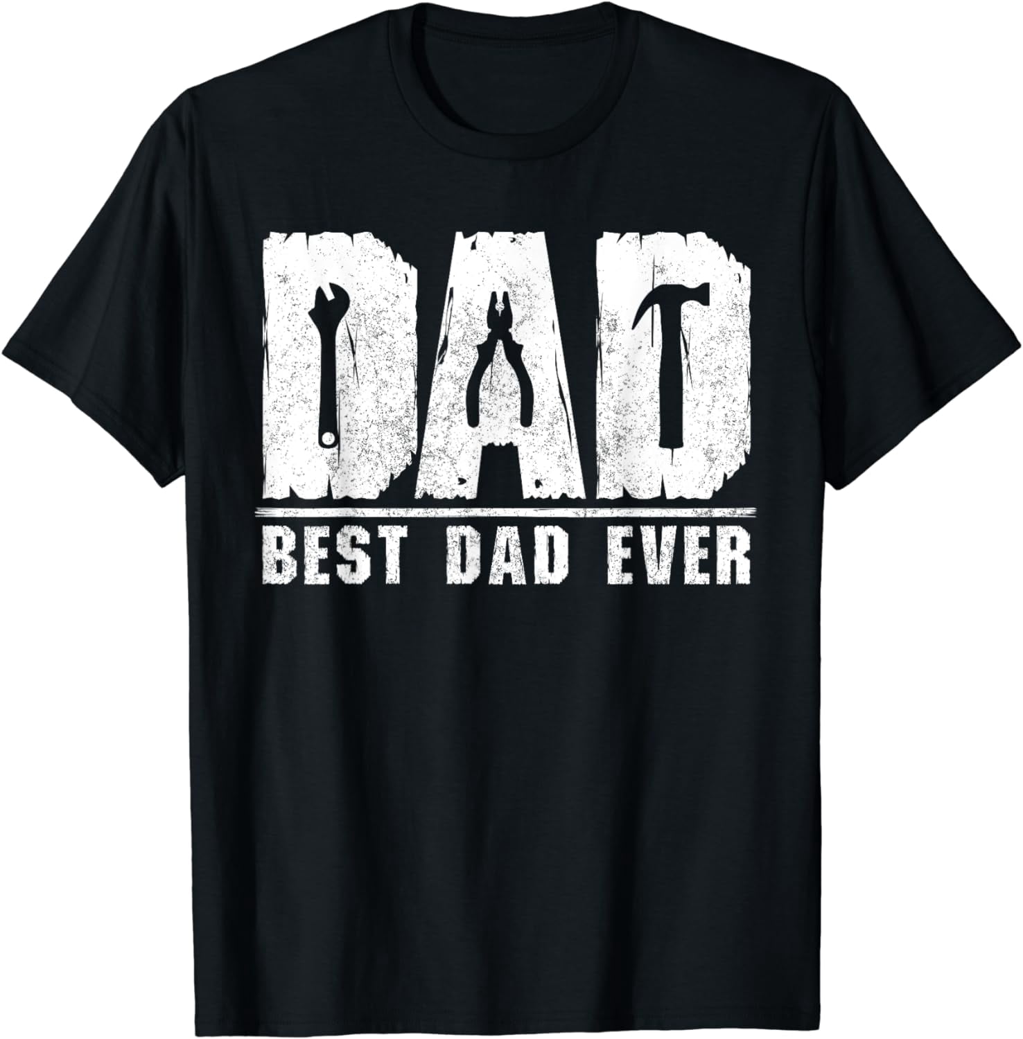 Best Dad Ever Handyman Mechanic Fathers Day Repairman Fixers T-Shirt ...