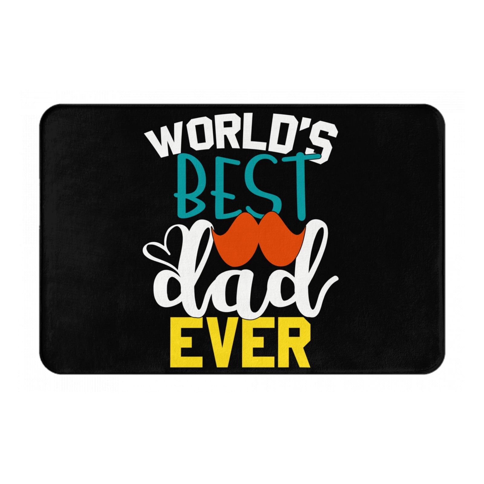 Best Dad Ever Happy Father's Day Door Mat Outside/Indoor Entrance Floor ...