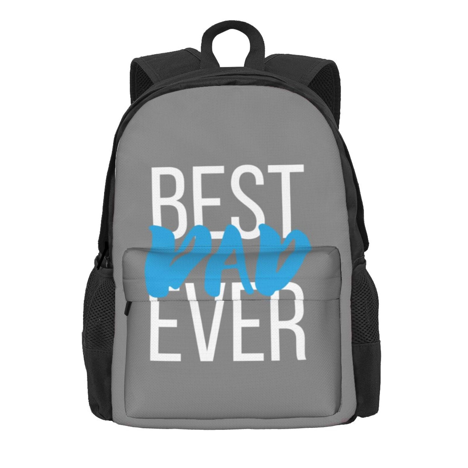 Best Dad Ever Happy Father's Day Large Capacity Travel Backpack ...