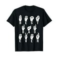 Best Dad Ever In Sign Language - ASL Sign Language Dad T-Shirt ...