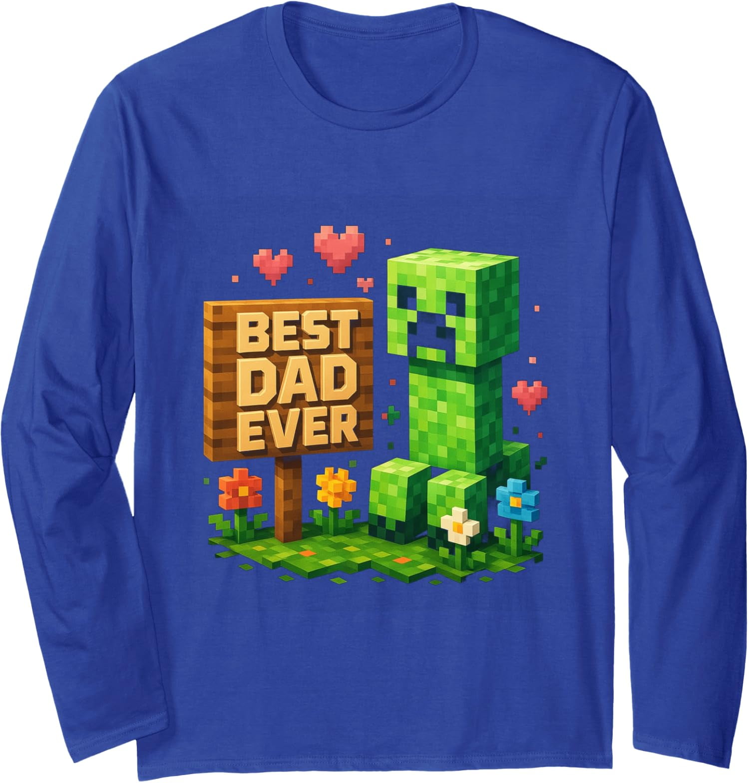 Best Dad Ever - Pixel Gaming Design - Funny Father's Day Gift for Gamer ...
