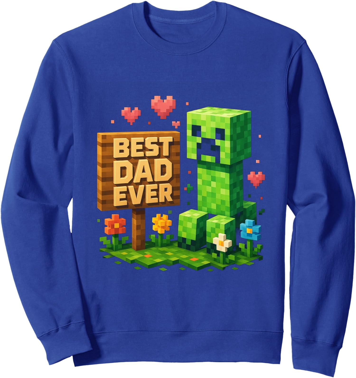 Best Dad Ever - Pixel Gaming Design - Funny Father's Day Gift for Gamer ...
