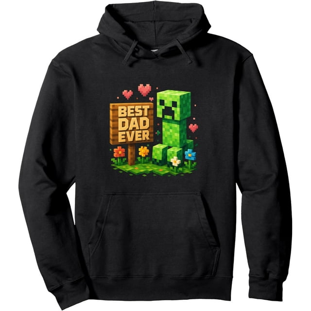 Best Dad Ever - Pixel Gaming Design - Funny Father's Day Gift for Gamer ...