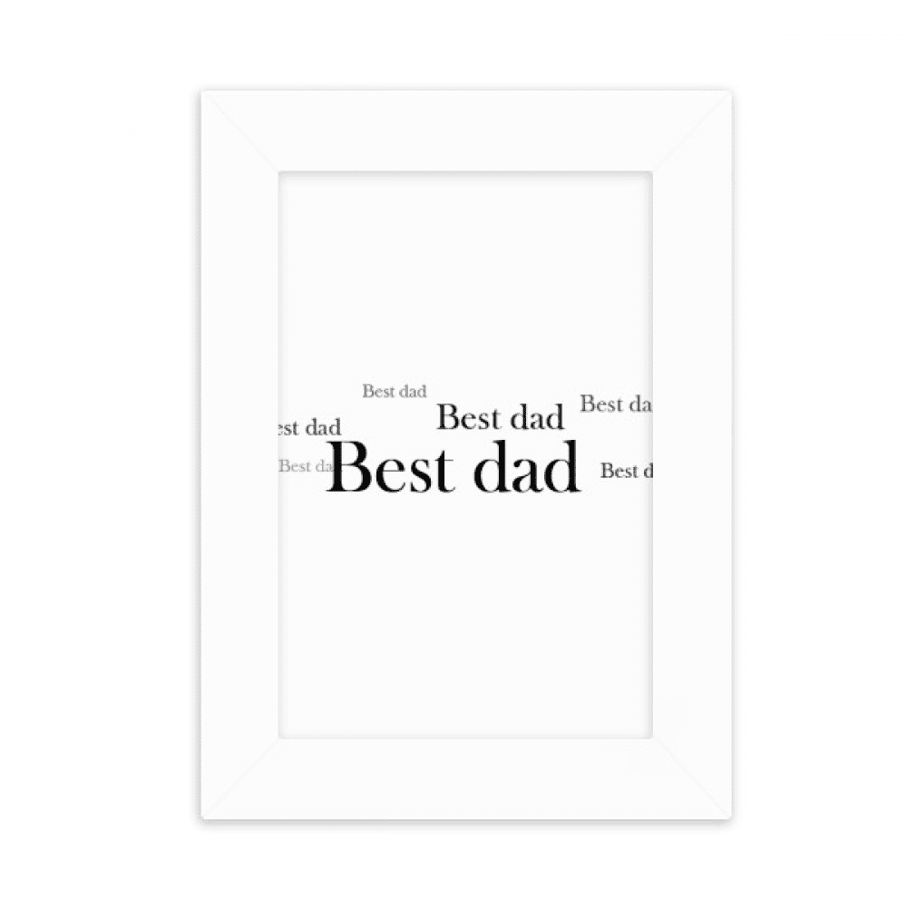 Best Dad Festival Quote Desktop Photo Frame Picture Display Decoration ...