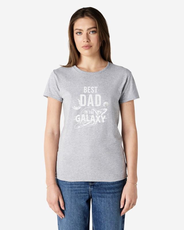 Best Dad In The Galaxy Funny Dad Top T-Shirt, for men & women, up to ...