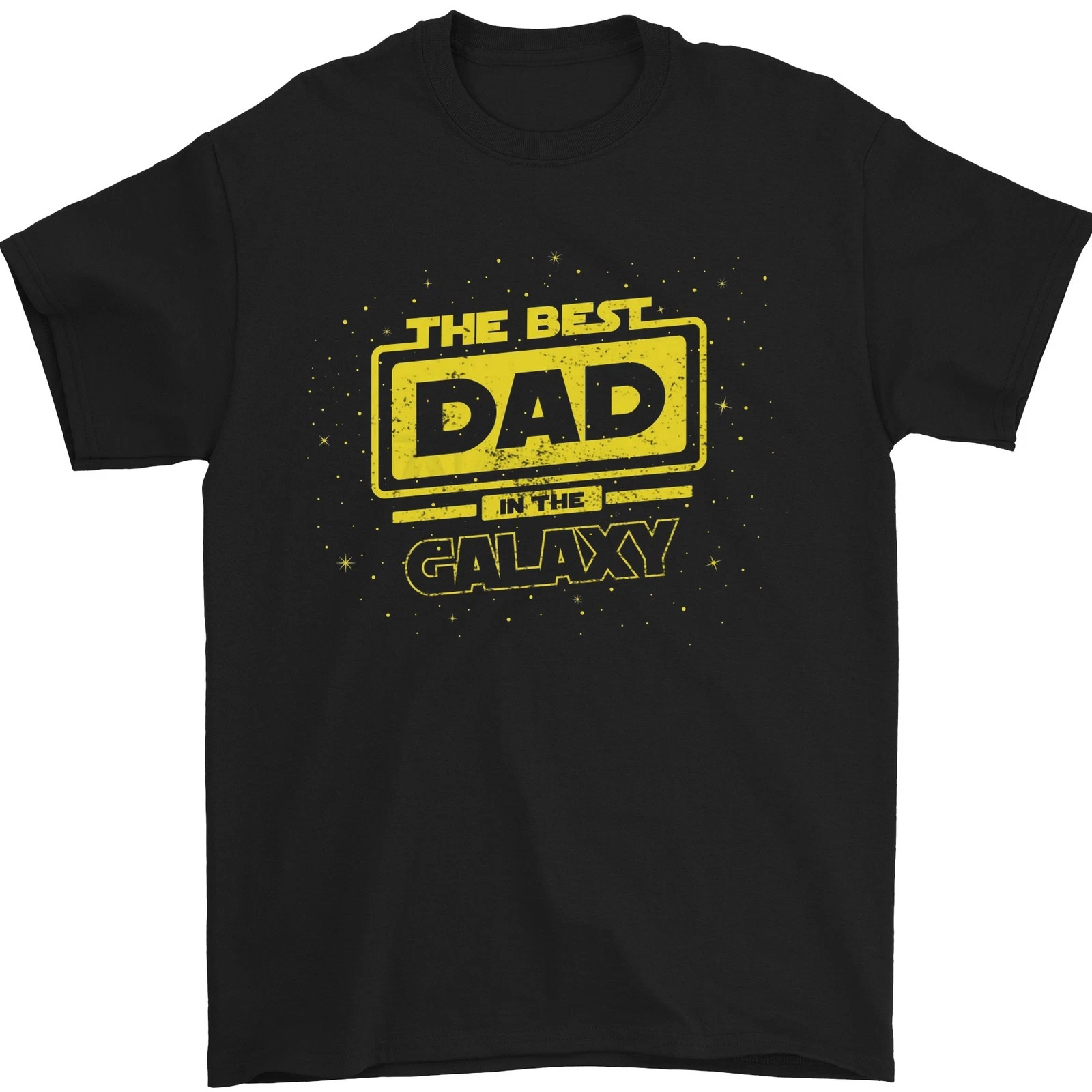 Best Dad In The Galaxy Funny Fathers Day Space Theme Unisex T-Shirt, up ...