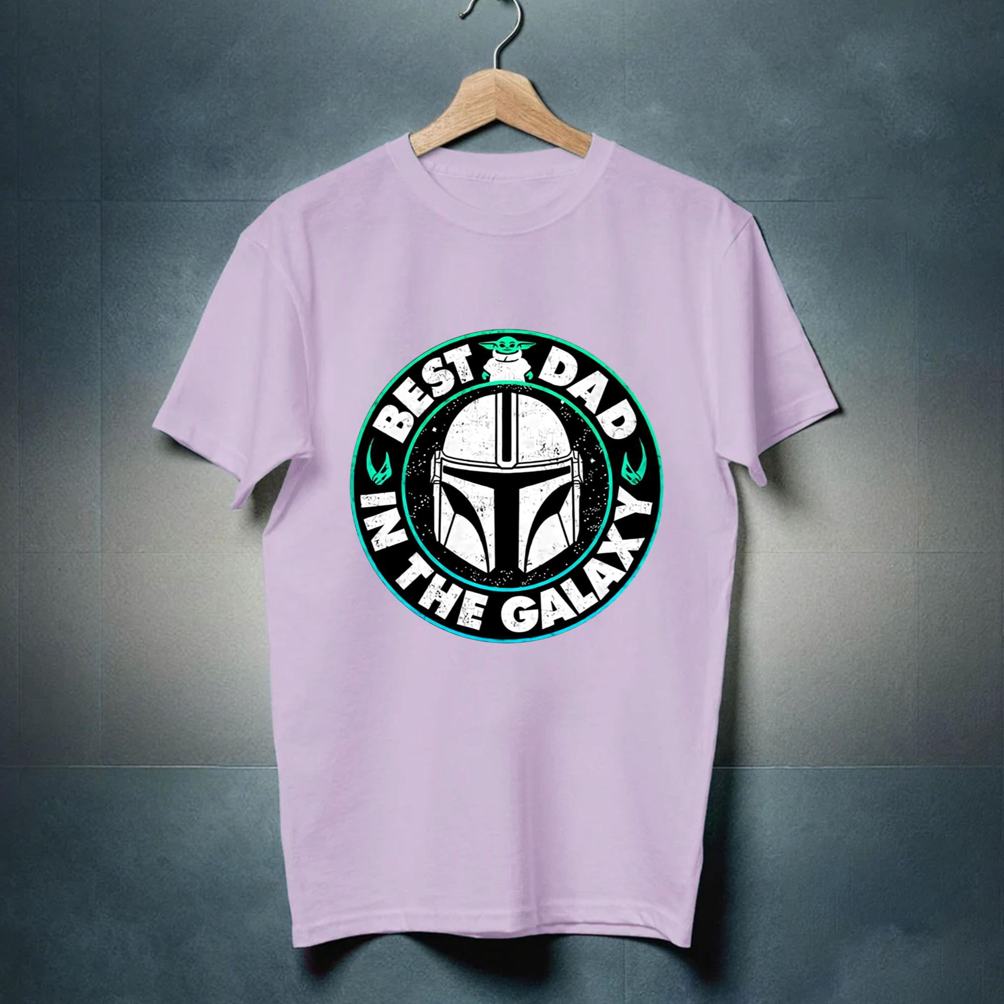 Best Dad In The Galaxy Shirt, Space Helmet Sci-Fi Father’s Day Graphic ...