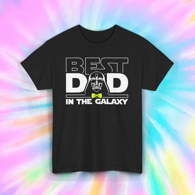 Best Dad In The Galaxy T-Shirt, Funny Father's Day Gift, Dad Joke Tee S ...