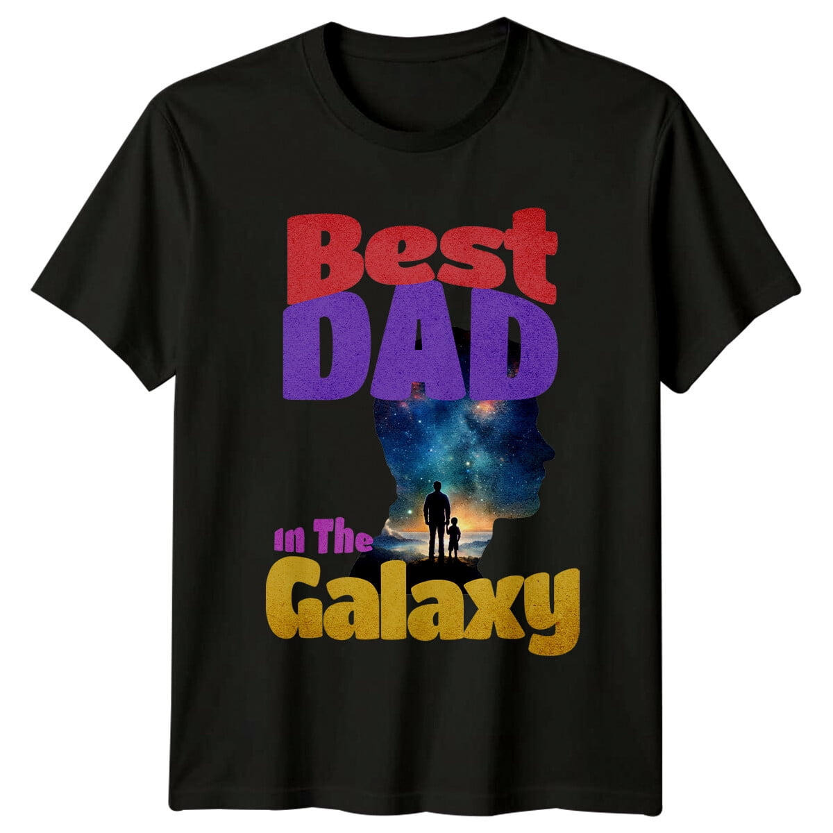 Best Dad In The Graphic T-Shirt Men/Women - Walmart.com
