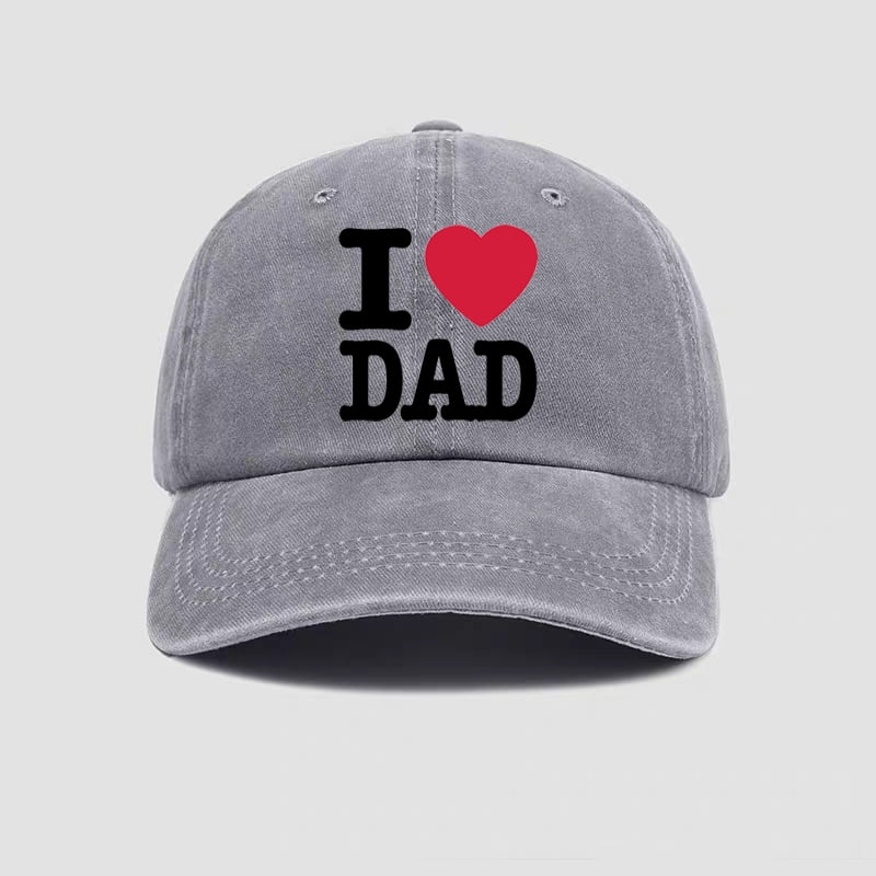 Best Dad Print Sport Washed Baseball Cap Spring Summer for Men Sun ...