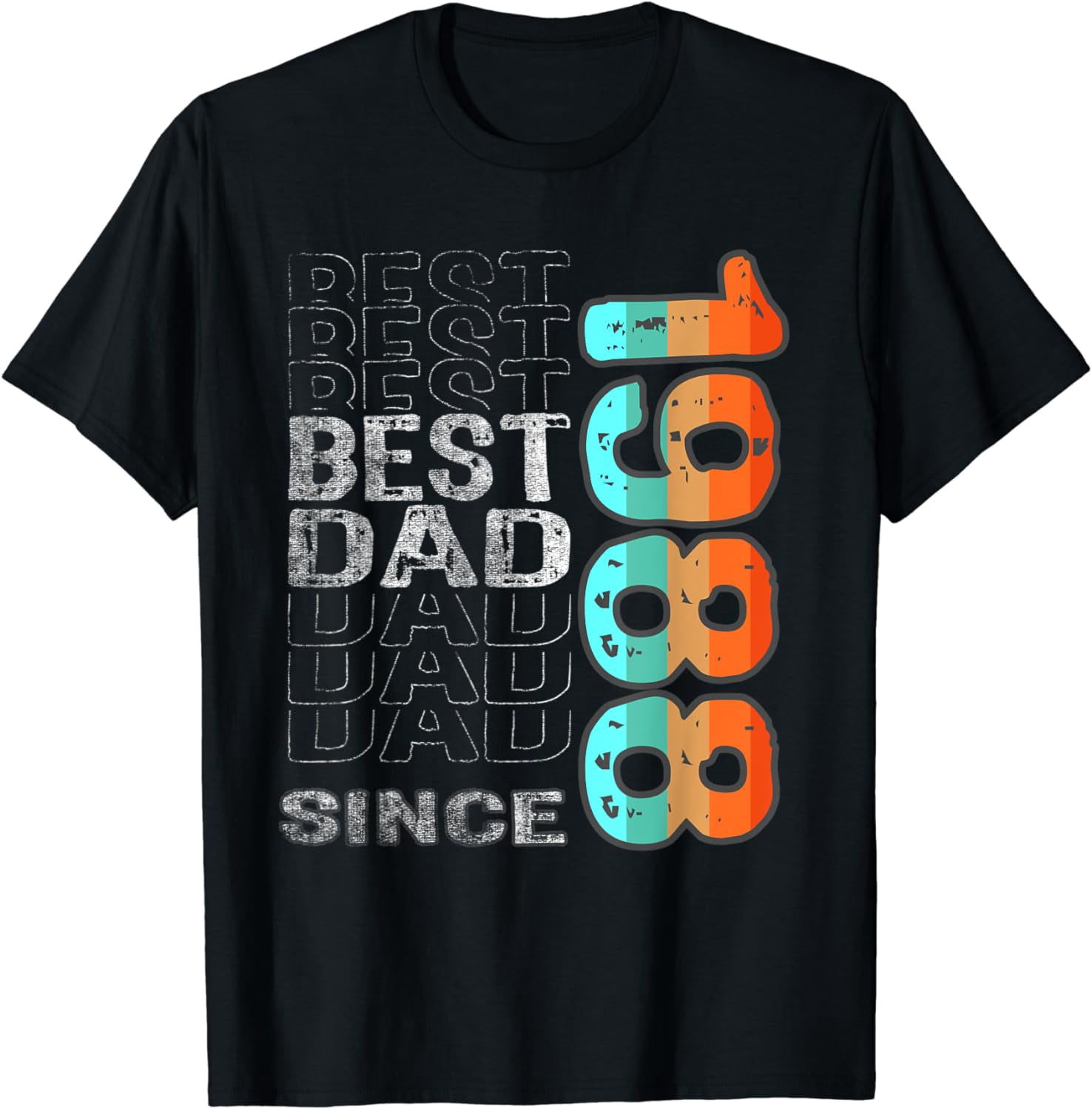 Best Dad Since 1988 for the best dad in the world Father's Day T-Shirt ...
