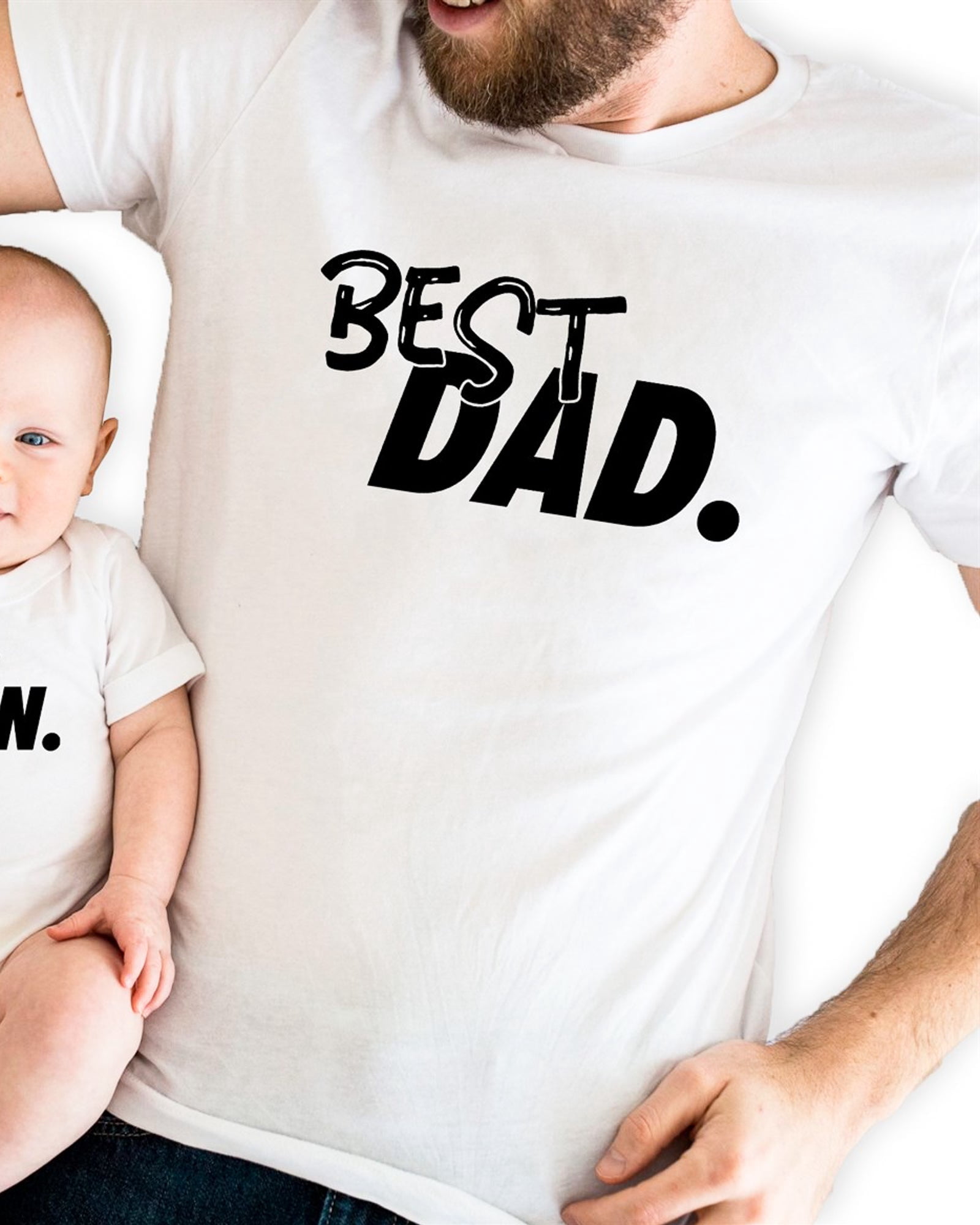 Best Dad Tee, Retail Fit, Pre-Shrunk, Cotton/Polyester Blend Shirt ...