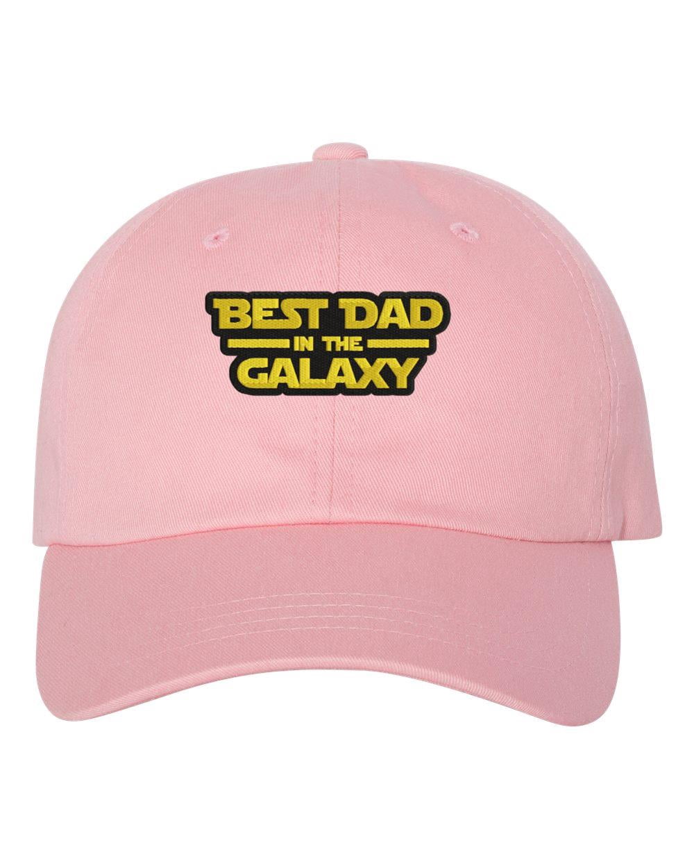 Best Dad in the Galaxy Embroidered Classic Dad Hat - Walmart.com