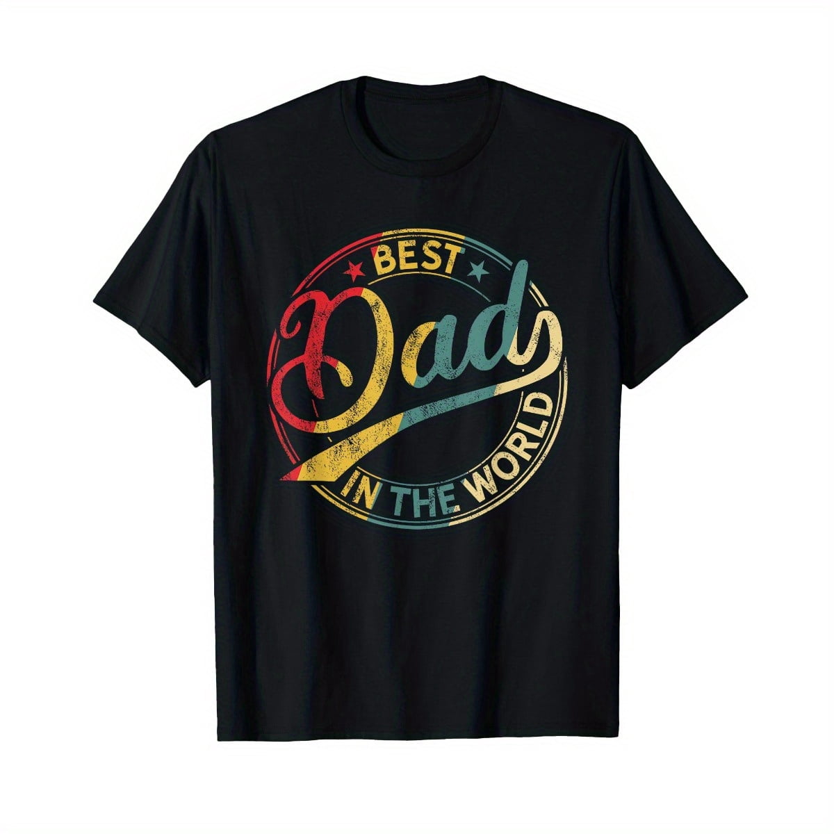 Best Dad in the World Father's Day Vintage Dad T-Shirt - Walmart.com
