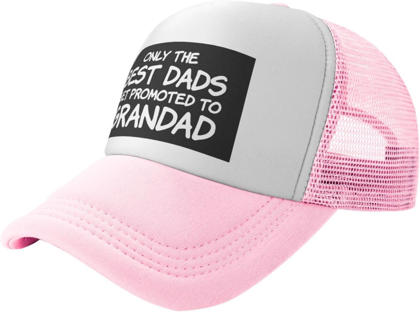 Best Dads Get Promoted to Grandad Mesh Back Trucker Cap Baseball Cap ...