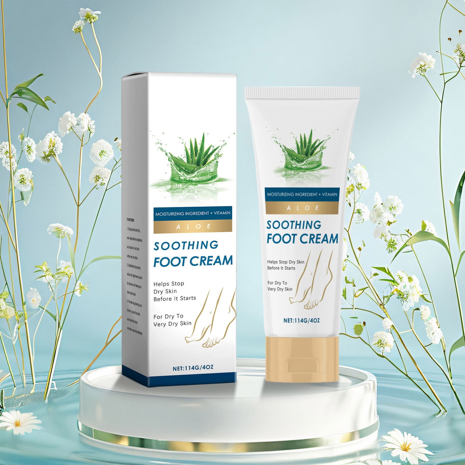 Best Deal, Aloe Foot Repair Cream, Deeply Moisturizes Dry Skin, 100g ...