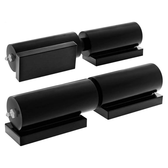 Heavy Duty Gate Hinges 5 Inches- 2 Pack Weld On Install Black Iron ...