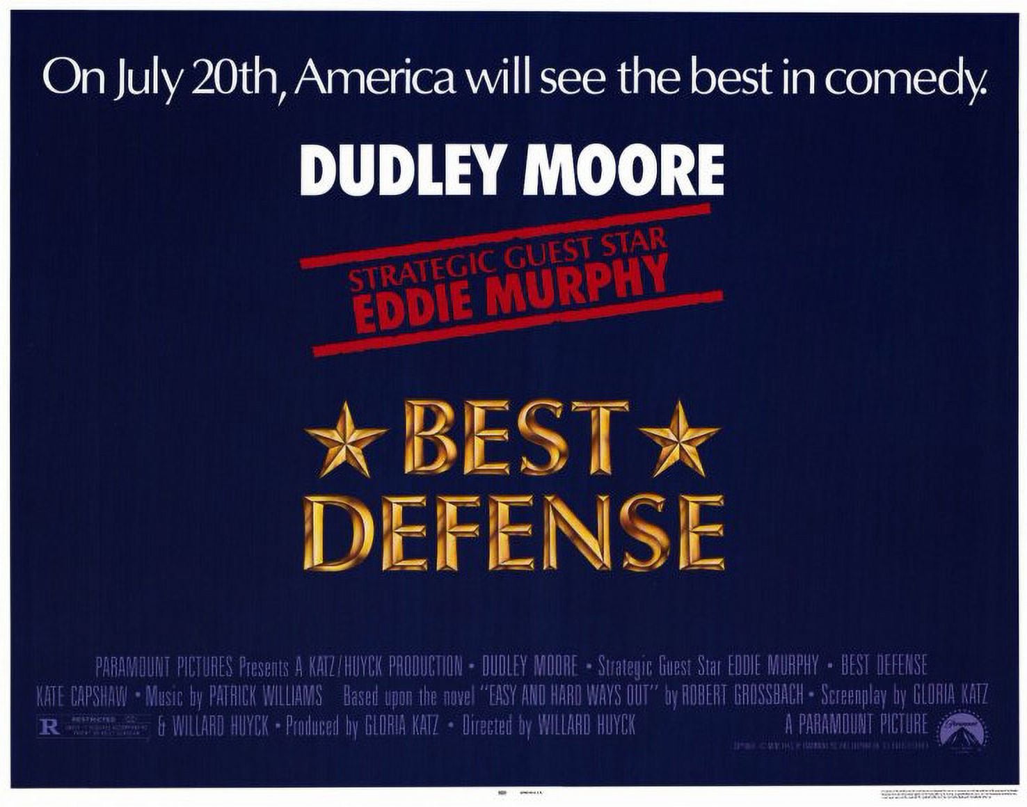 Best Defense - movie POSTER (Style A) (11" x 14") (1984) - Walmart.com