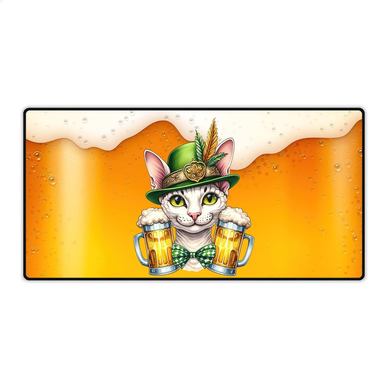 Best Devon Rex Dad Proud Beer Lover Happy Oktoberfest Desk Mat Full ...