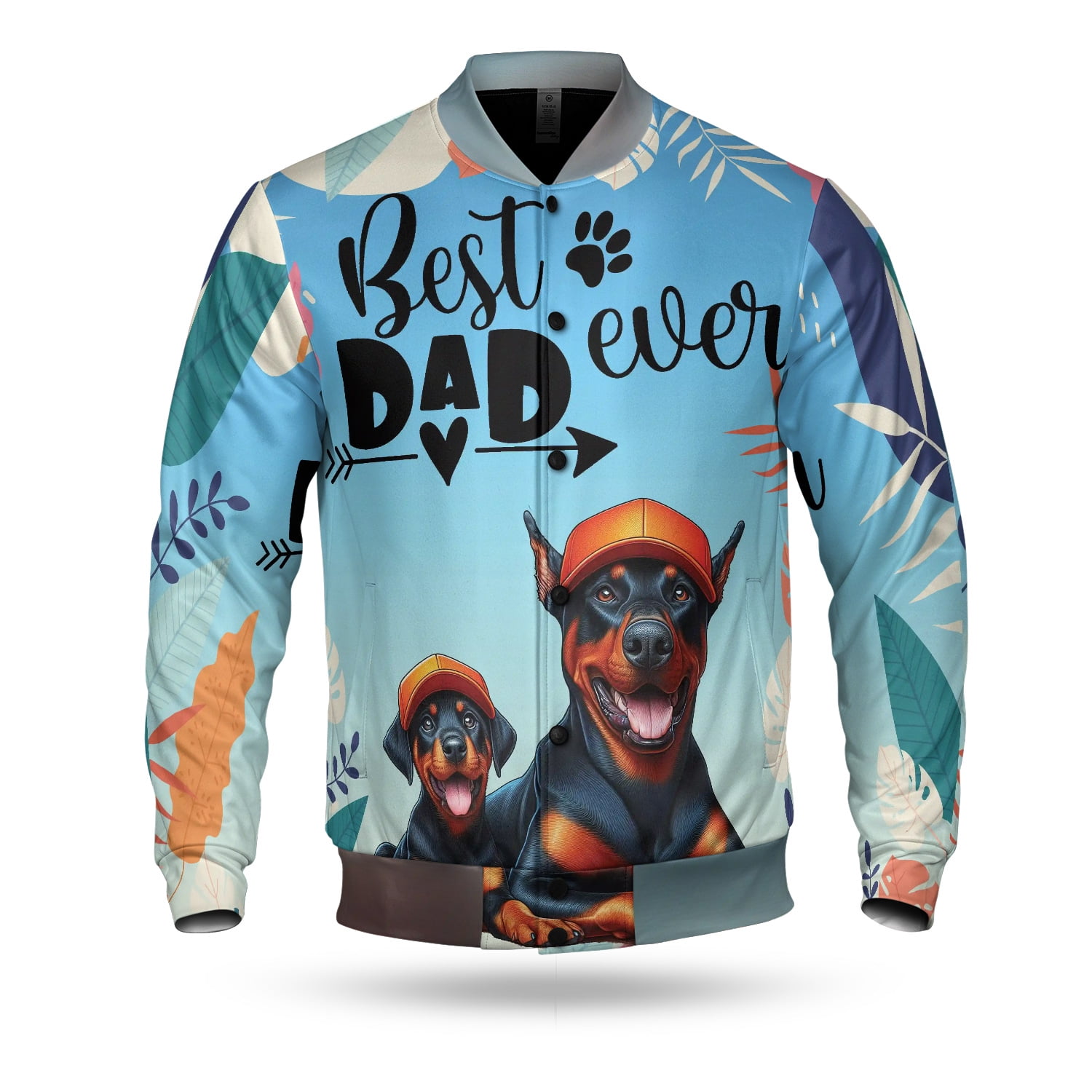Best Doberman Pinscher Dad Ever Happy Father's Day All Over Print 3D ...