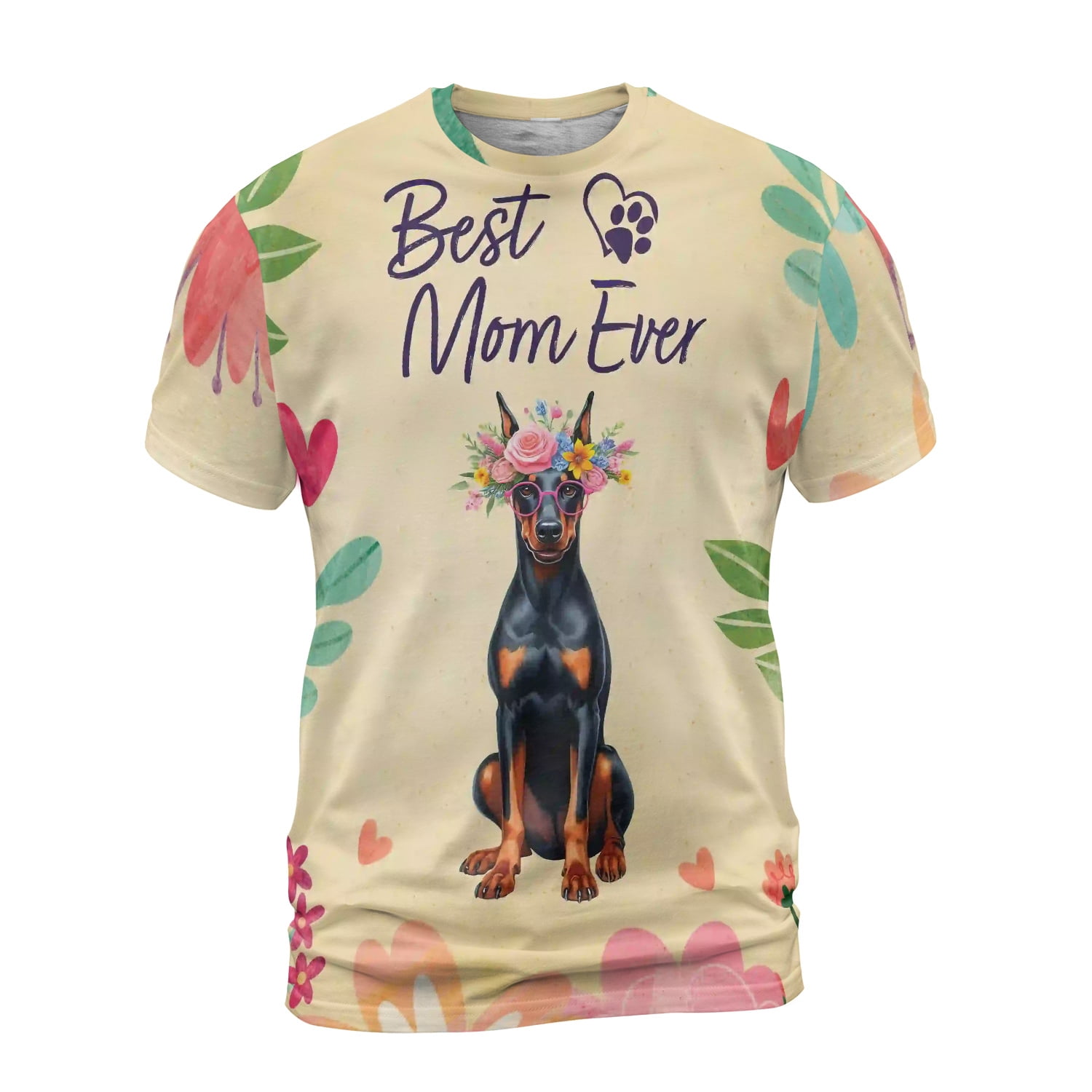 Best Doberman Pinscher Mom Ever Happy Mother's Day All Over Print 3D ...