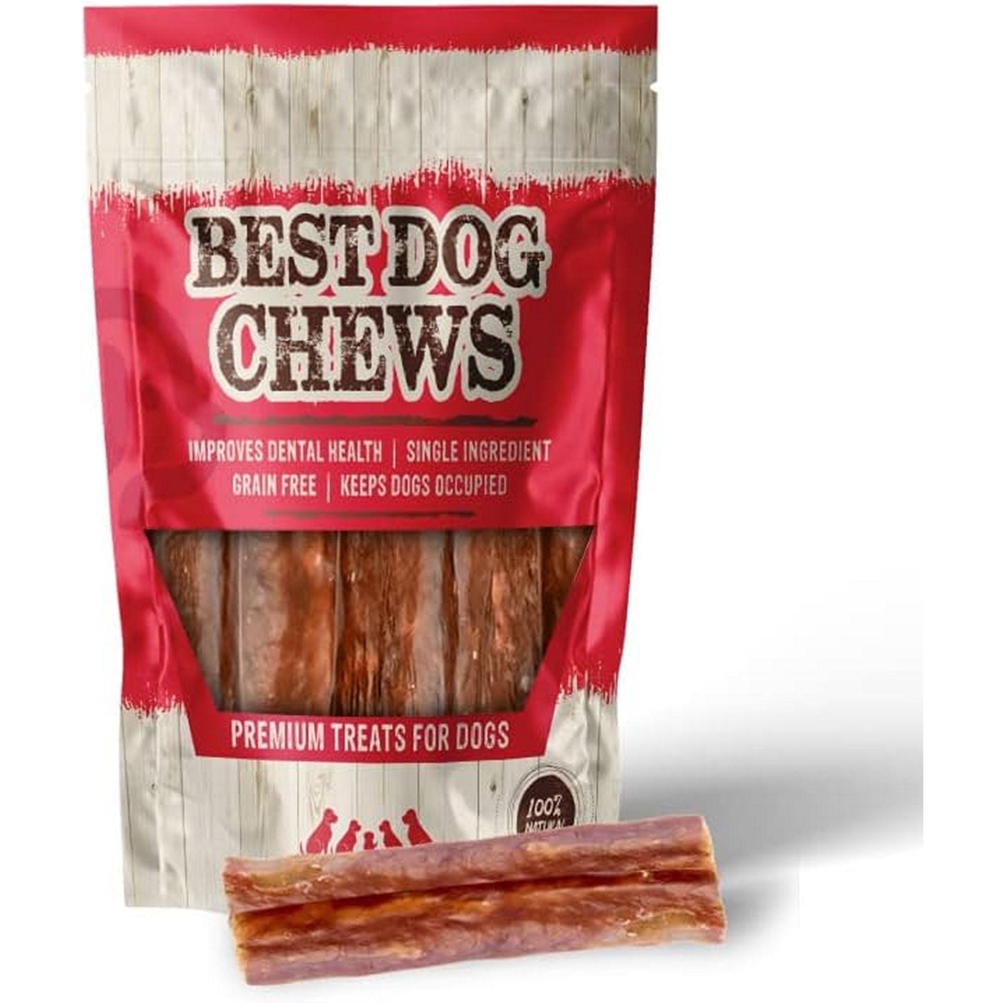 Best Dog Chews - Stuffed Gullet Stick (6") 6-Count - 100% Natural ...