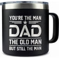 Best Dog Dad Ever Coffee Black Mug/Tumbler 14oz Gift For Dad, Son, Kids ...