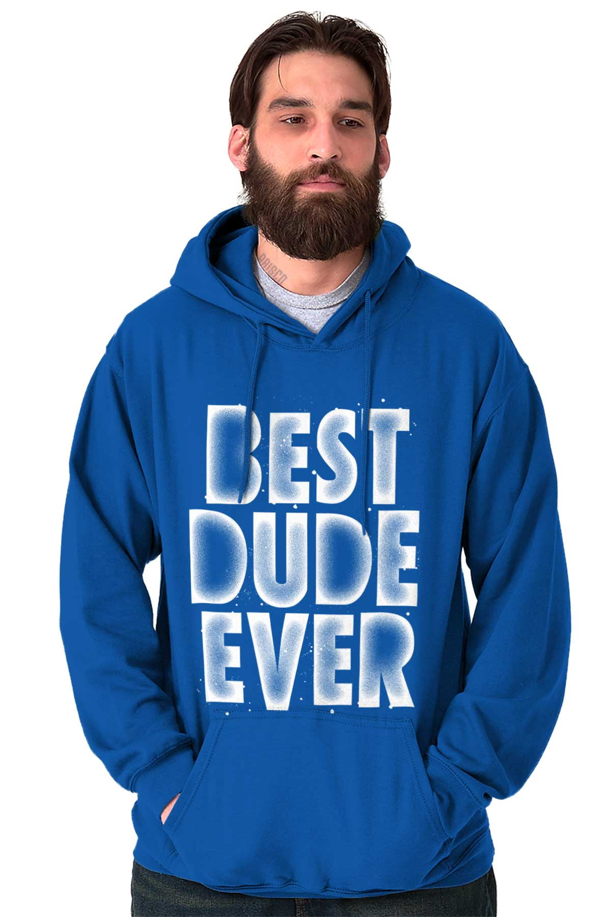 Best Dude Ever BFF Friendship Friend Men Big & Tall Graphic Hoodie ...