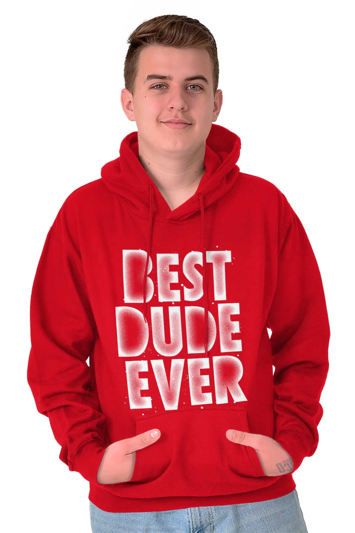 Best Dude Ever BFF Friendship Friend Hoodie Hooded Sweatshirt Men ...