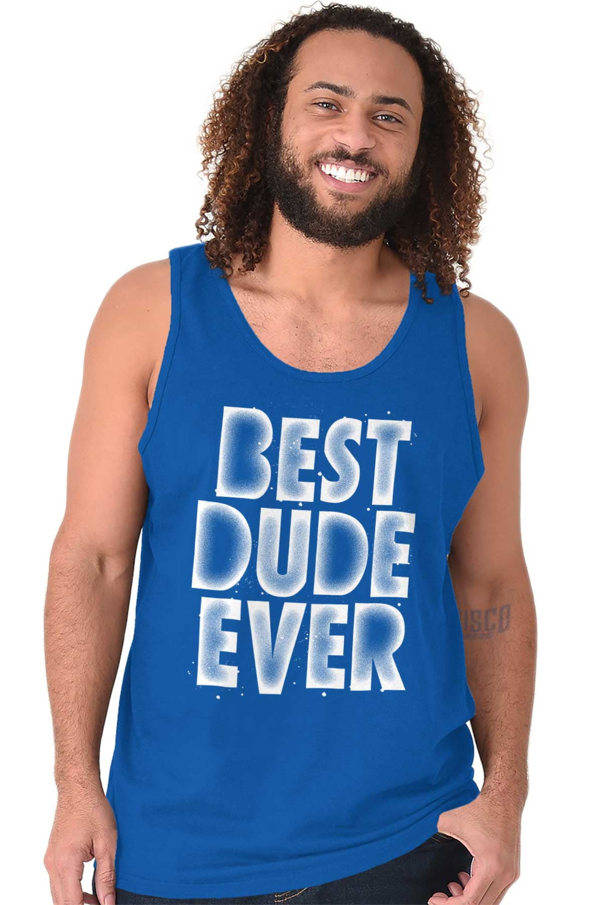 Best Dude Ever BFF Friendship Friend Tank Top Sleeveless Tee Men Brisco ...