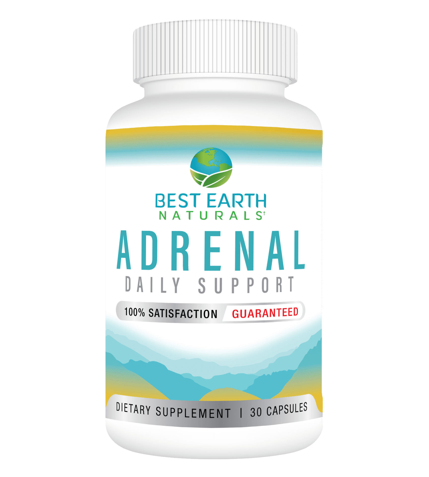 Best Earth Naturals Adrenal Daily Support, Dietary Supplement, B ...