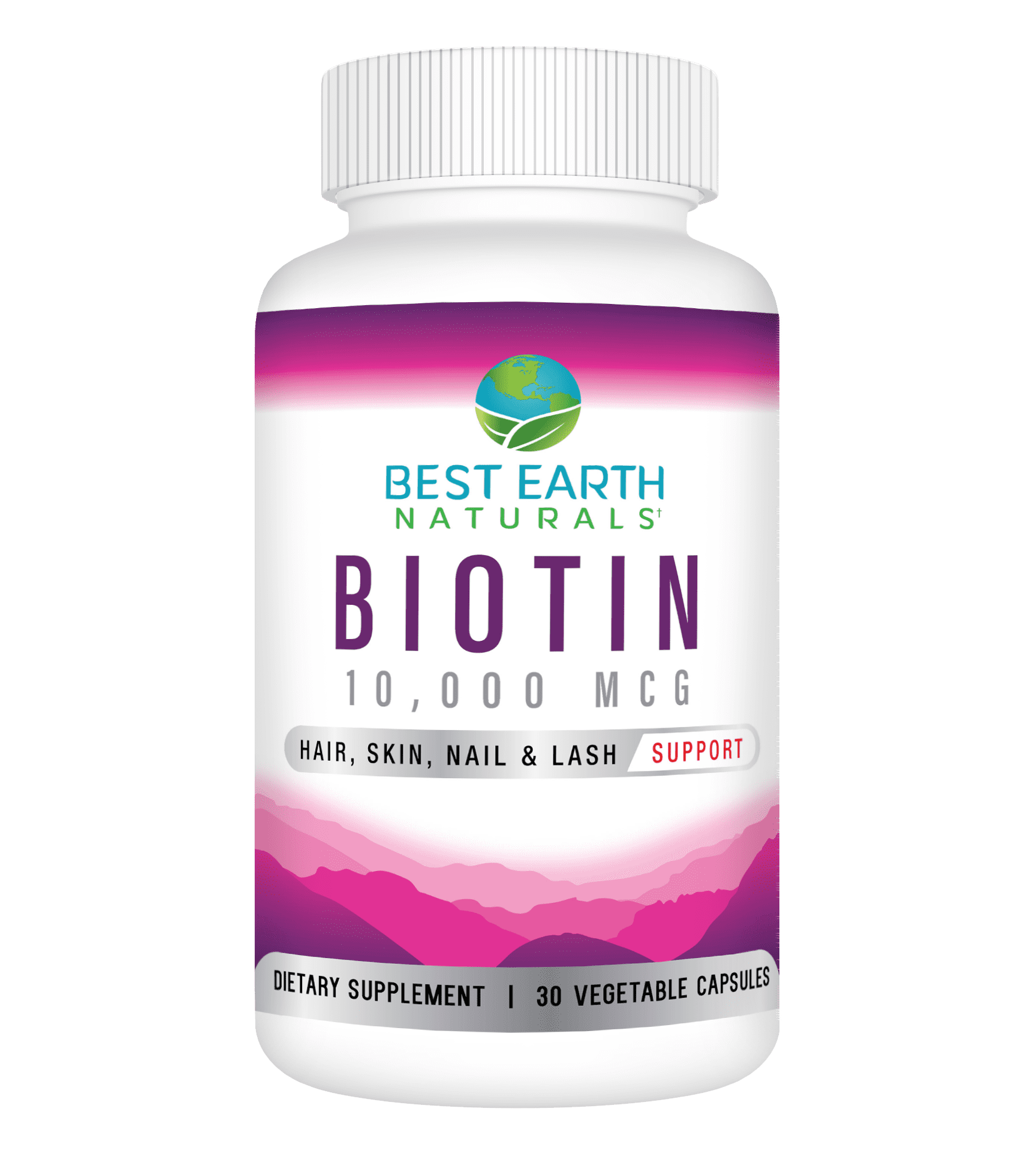 Best Earth Naturals Biotin 10,000, Dietary Supplement, Hair, Skin, Nail ...